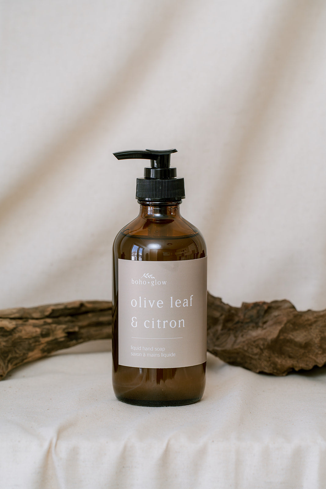 olive leaf + citron // liquid hand soap – boho + glow